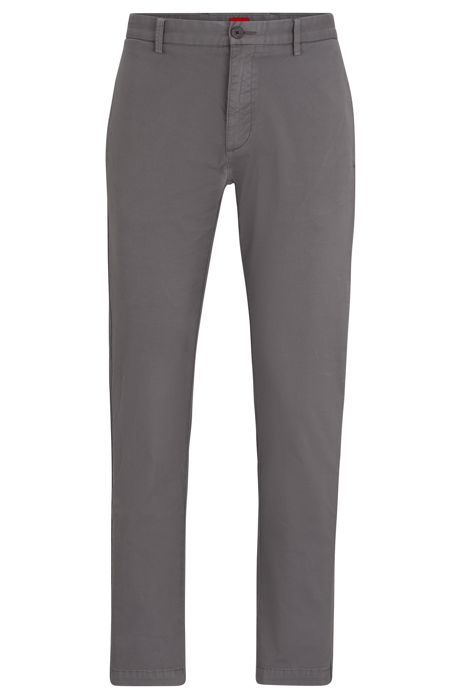 Pantalón Slim Fit De Algodón Elástico Hombre | HUGO - HUGO BOSS Perú